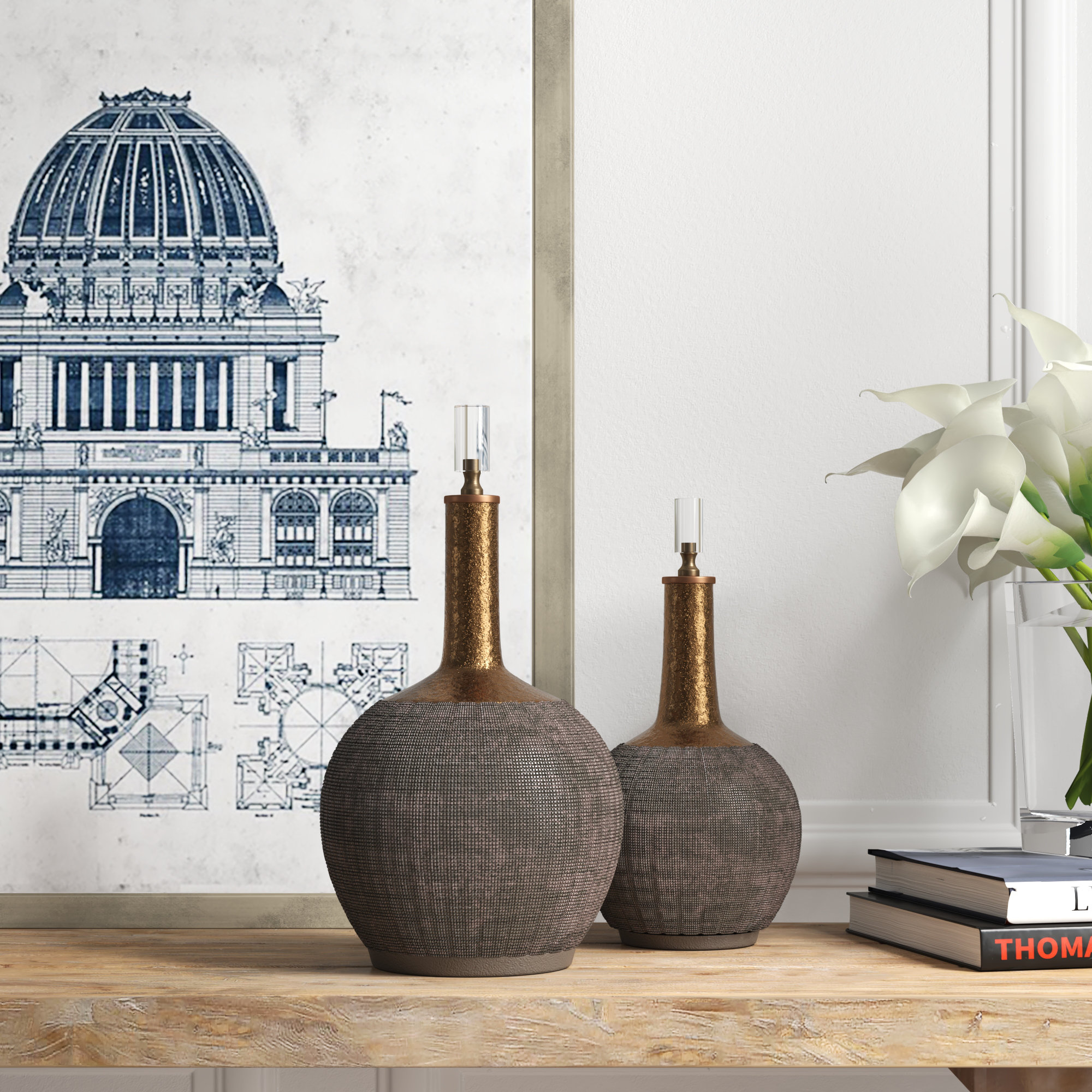 Greyleigh™ Allbritton 2 Piece Decorative Bottle Set & Reviews - Wayfair ...