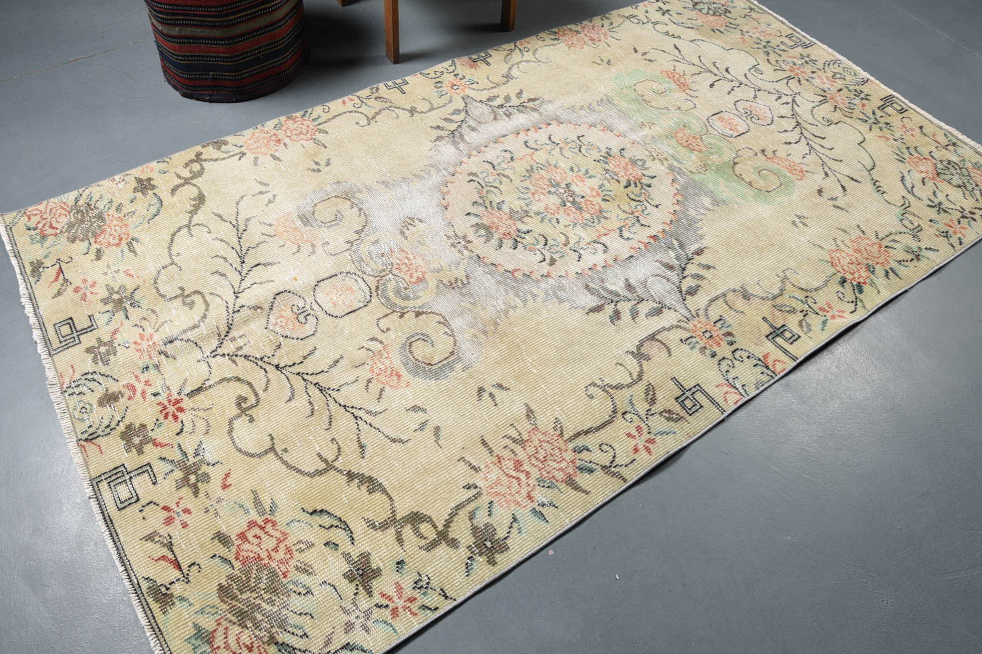 Red Barrel Studio® 4.3x7.8 ft Area Rugs, Vintage Rugs, Turkish Rug ...