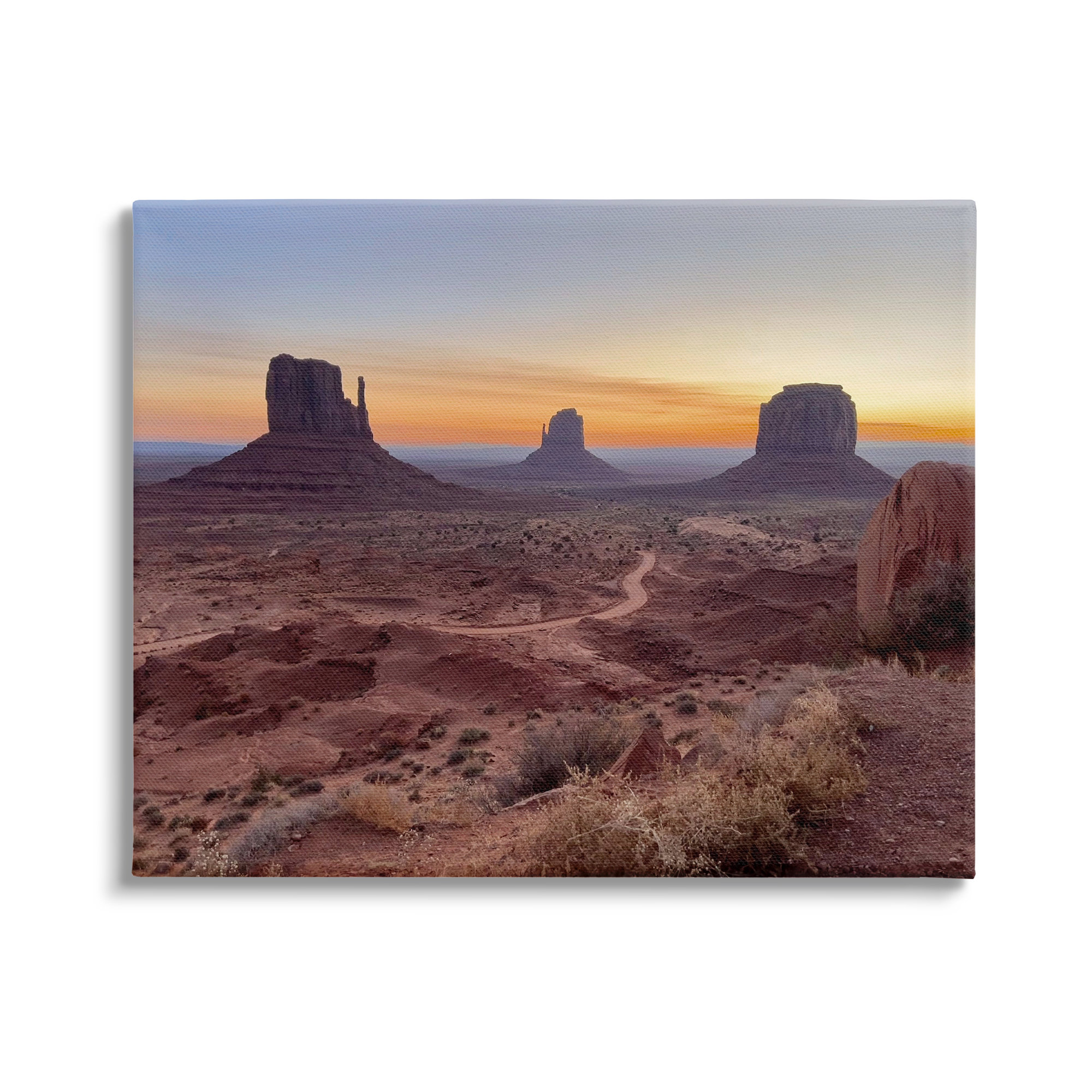 Union Rustic Canyon Buttes Landscape On Canvas by Steve Toole Print ...