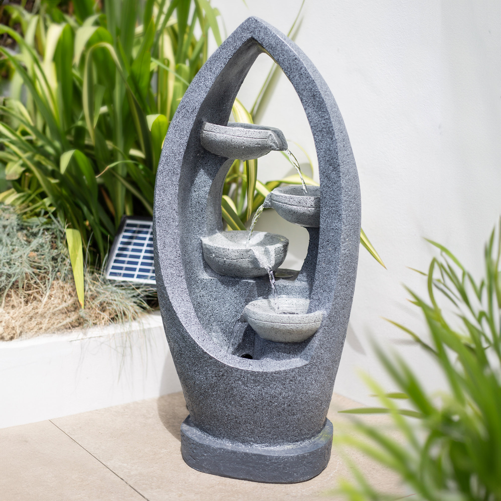 Ebern Designs Reygan Weather Resistant Fountain with Light | Wayfair.co.uk