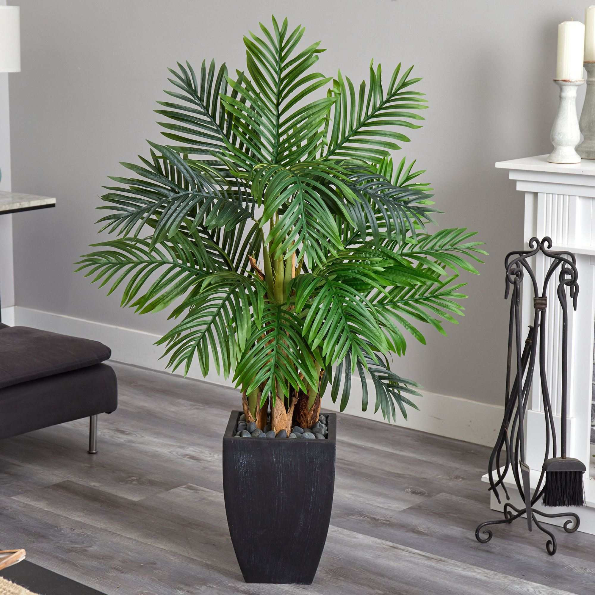 Bay Isle Home™ 44.5" Artificial Palm Tree in Planter - Wayfair Canada