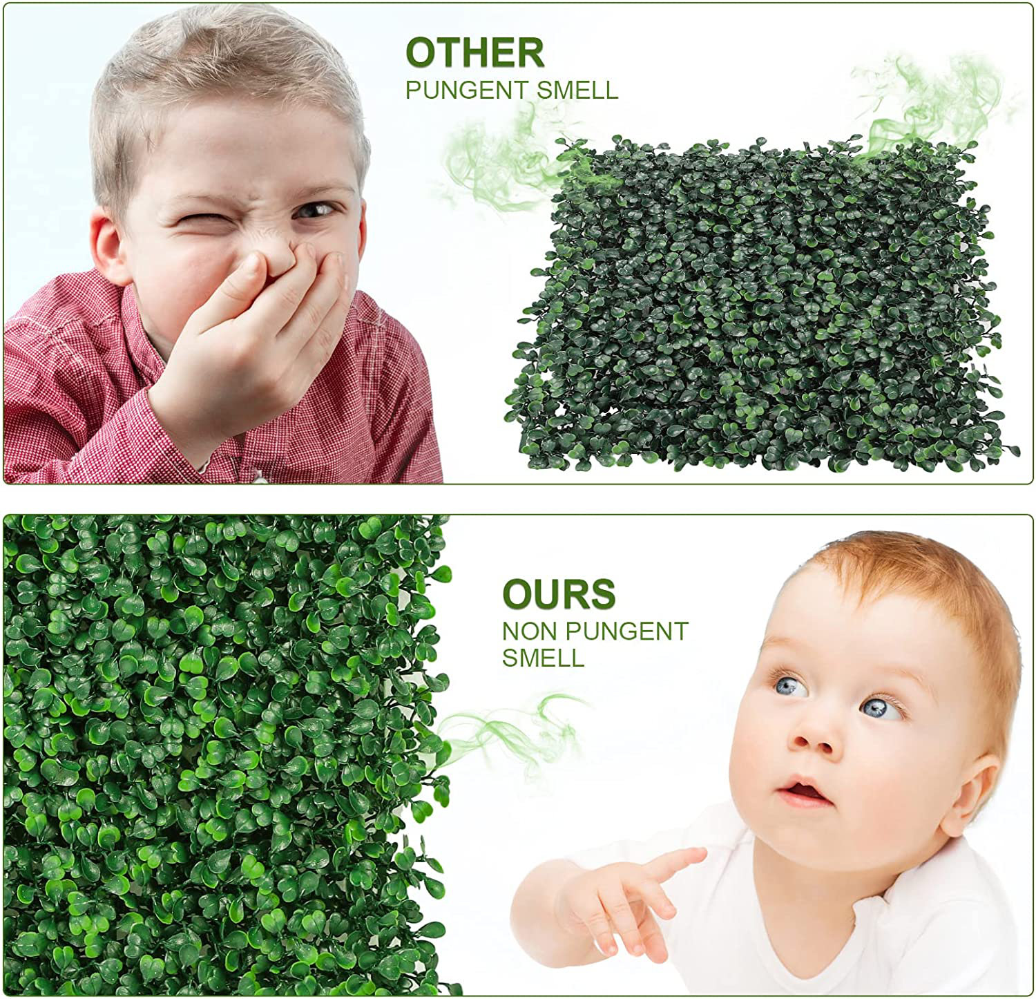 Primrue 20'' H x 20'' W Green Vinyl Fencing Kits | Wayfair