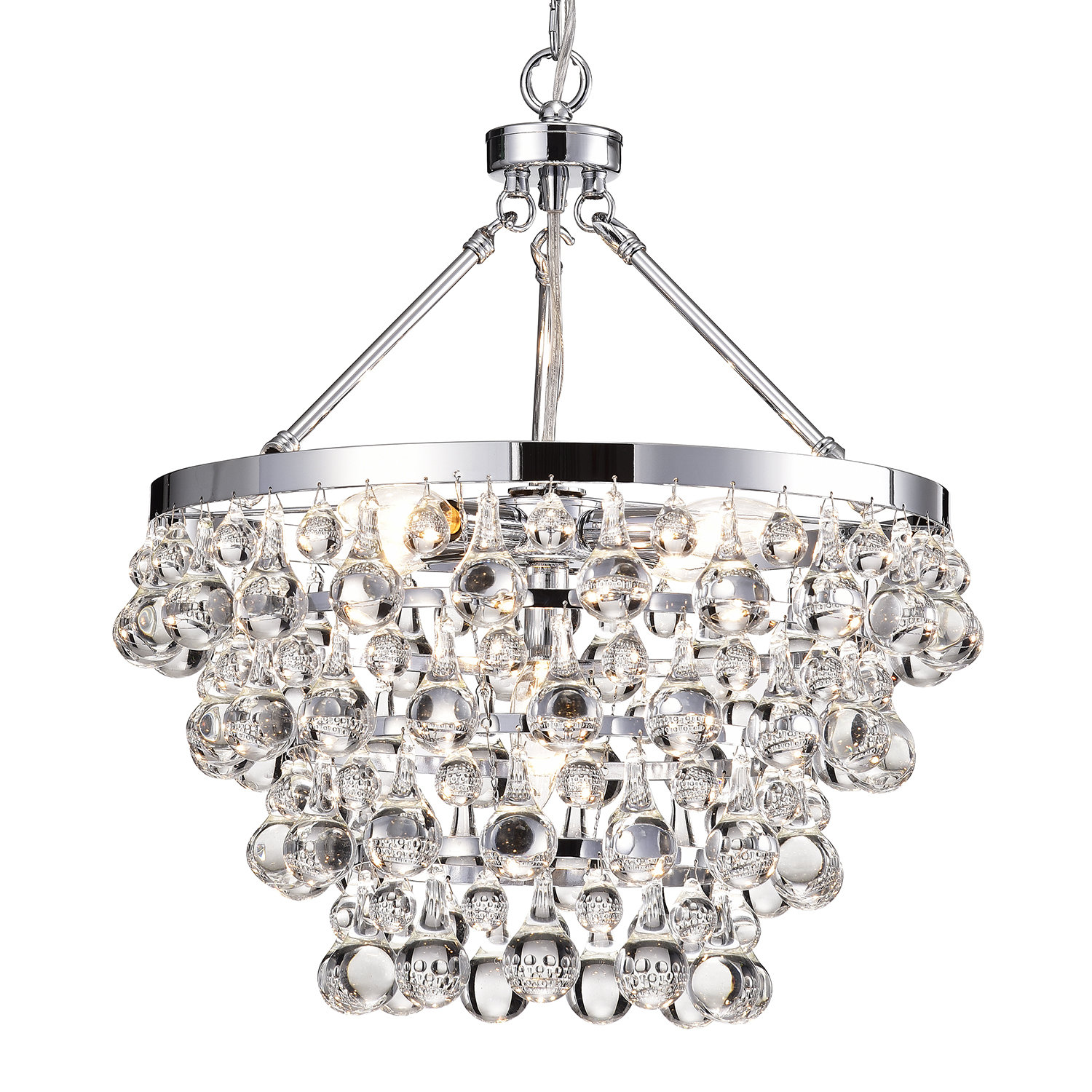 Willa Arlo™ Interiors Sheridan 5 - Light Statement Tiered Chandelier ...