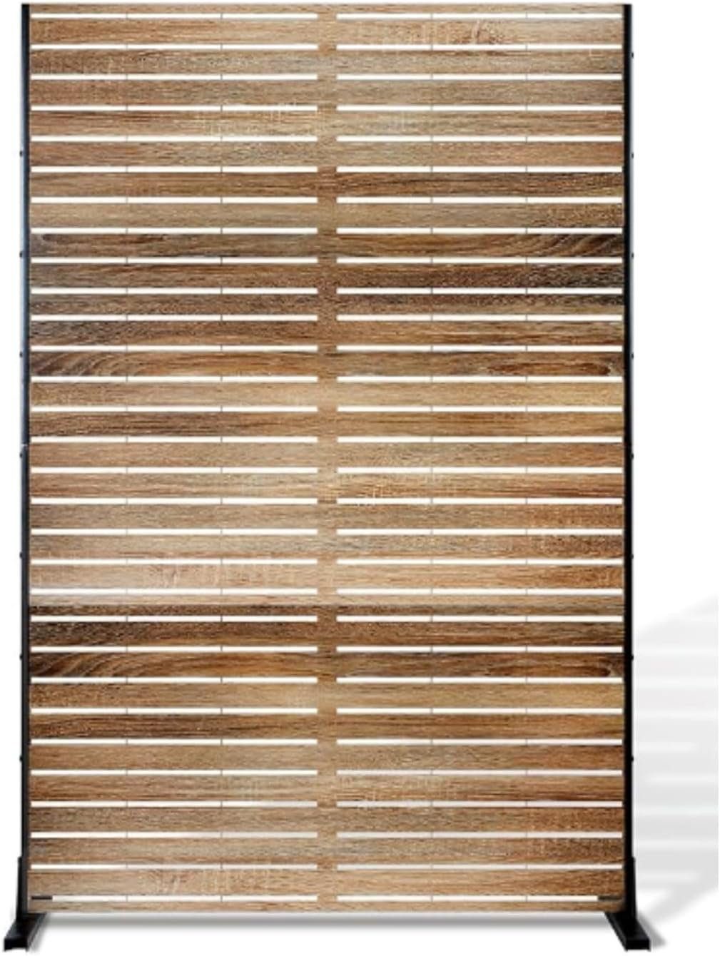 Yesurprise Metal Privacy Screen 72" H X 47" W, Outdoor Privacy Screens ...