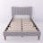 George Oliver Upholstered Platform Bed Frame With Vertical Channel ...