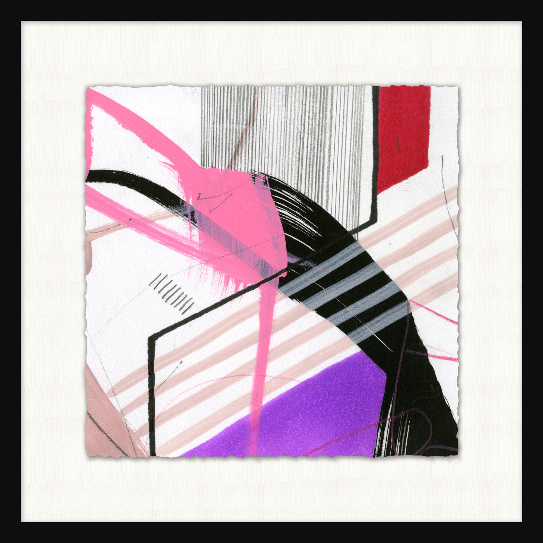 Wendover Art Group Tiny Drawing 2 - Picture Frame Painting on Paper ...
