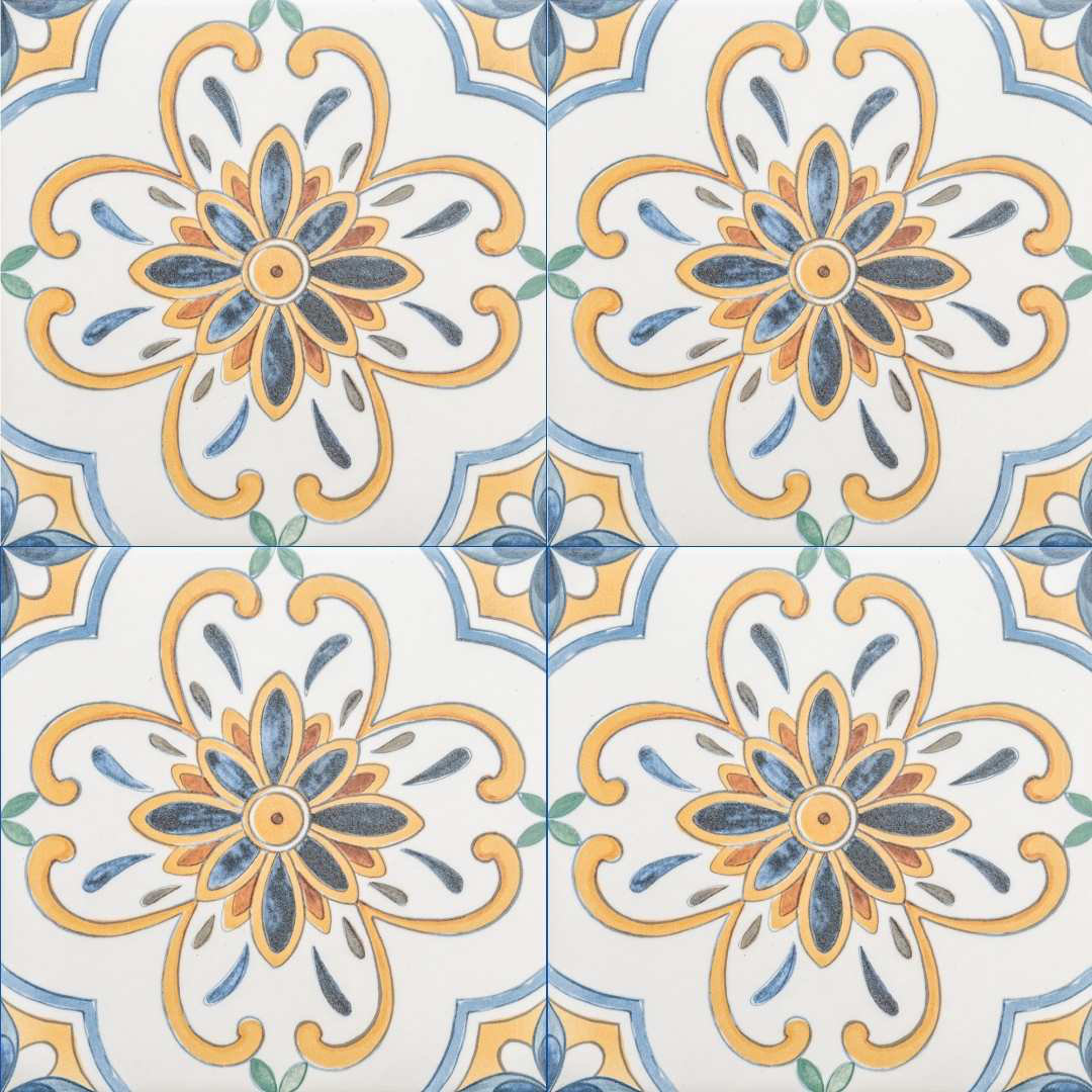 Long Island Mosaics & Tile Monastery 8" x 8" Porcelain Patterned Wall ...