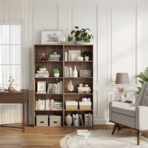Wade Logan® Asuman 67" H x 23.5" W Standard Bookcase & Reviews | Wayfair