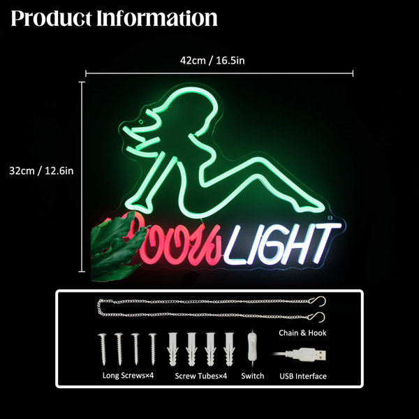 Ivy Bronx Crs Light Neon Sign Beer LED Signs For Man Cave Bar Decor ...
