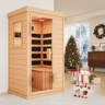 EROMMY Mini Sauna, Low Emf Far Infrared Sauna, Home Spa Sauna With ...