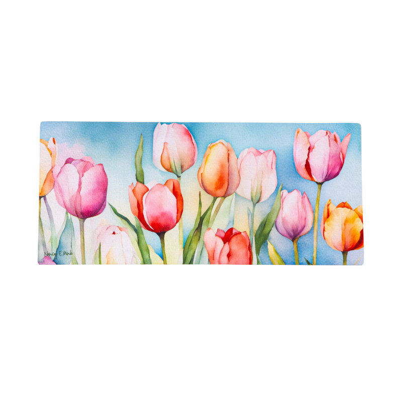 Lark Manor™ Tulip Fields Sassafras Switch Mat | Wayfair