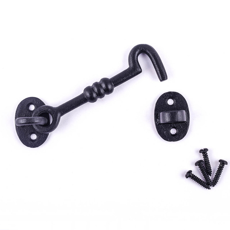 The Renovators Supply Inc. Black Wrought Iron Cabin Hooks & Reviews ...