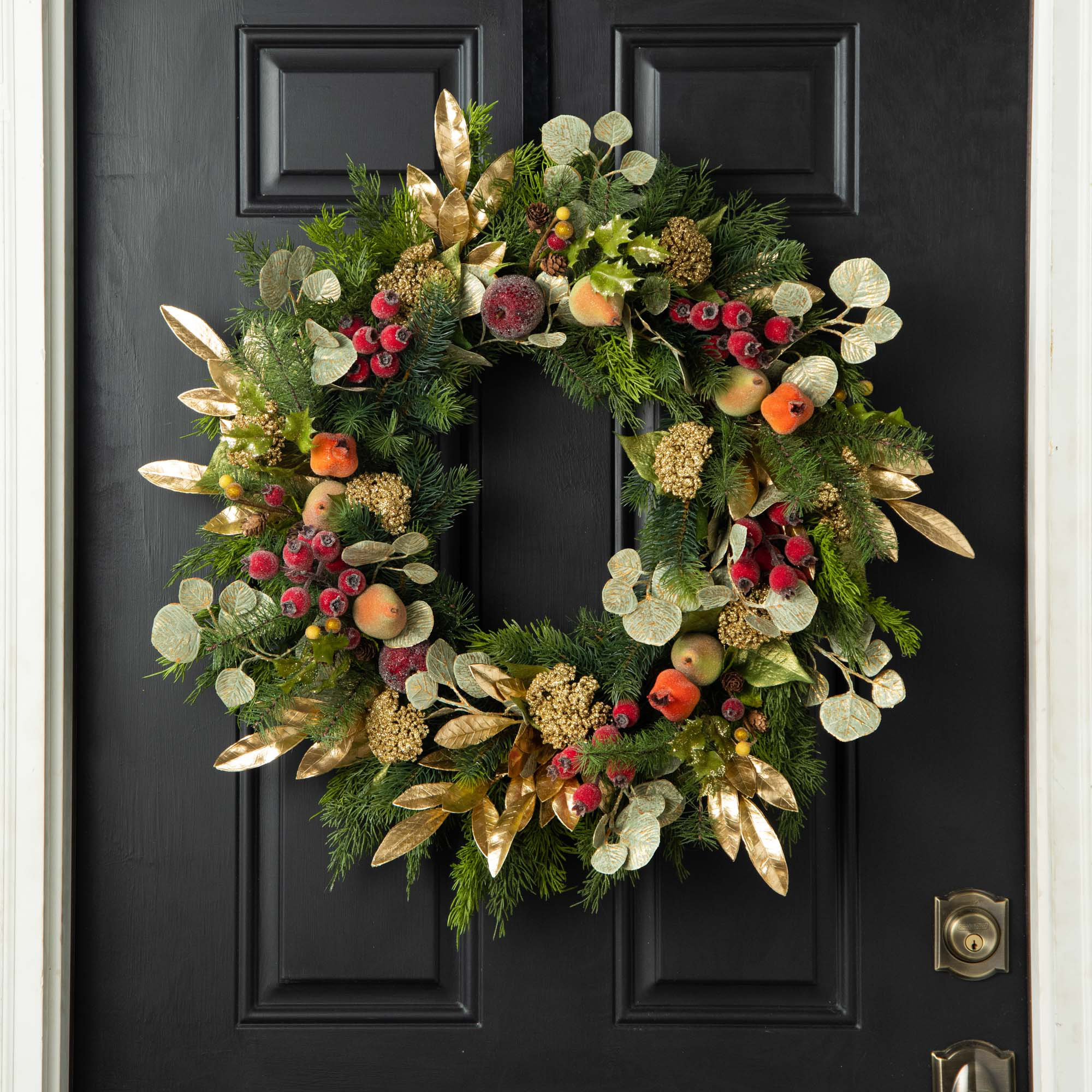 The Holiday Aisle® Silk Wreath | Wayfair