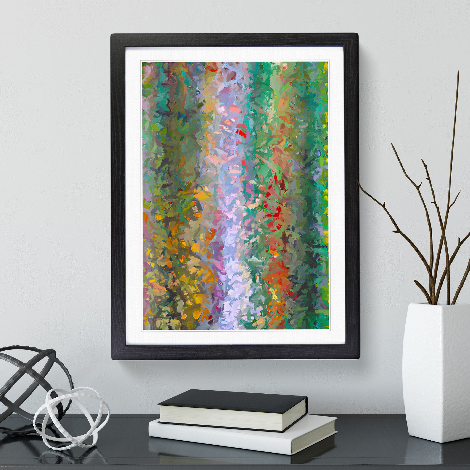 Metro Lane Orbit Abstract - Picture Frame Painting | Wayfair.co.uk