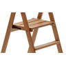 Union Rustic Bella 4.62 ft Wood Step Ladder with 265 lb. Load Capacity ...
