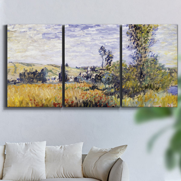 Wildon Home® " The Ball Shaped Tree, Argenteuil, 1876 " 3 - Pieces ...