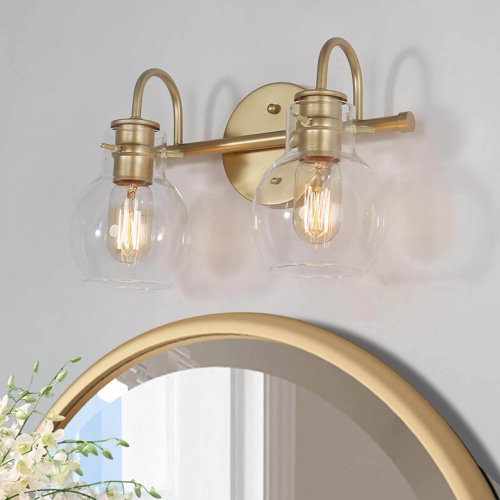 Wayfair | 2 Light Vanity Light Bathroom Vanity Lighting You'll Love in 2024