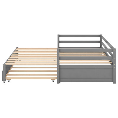 Shsfb Twin 25.9'' Expandable Bed Frame | Wayfair