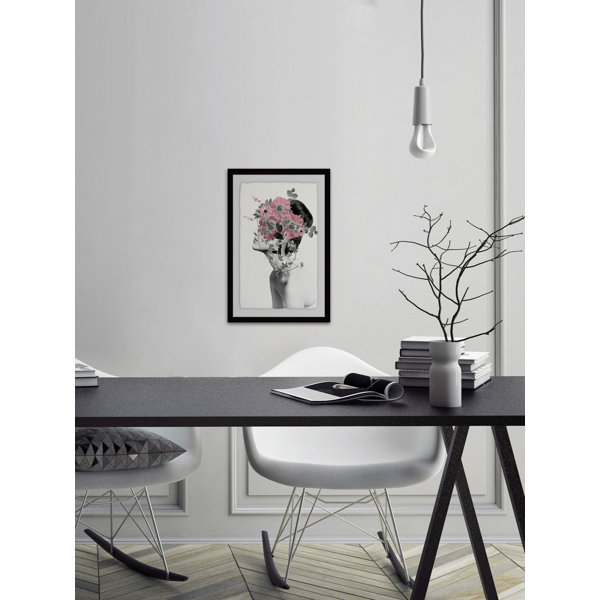 East Urban Home Floral Craze - Single Picture Frame Print | Wayfair.co.uk