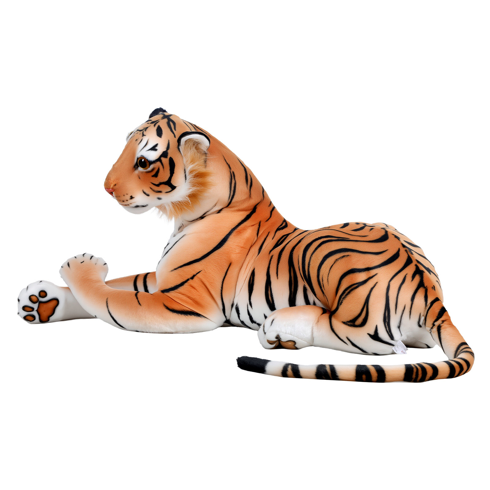 East Urban Home Giant Tiger Pillow, Life Size Tiger Toy, Lifesize ...