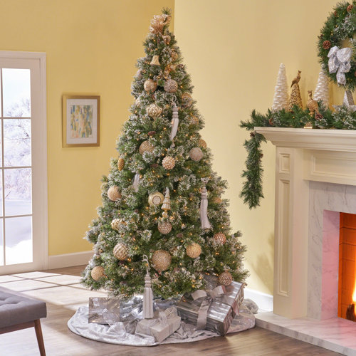 Flocked / Frosted Branches Christmas Trees You'll Love | Wayfair