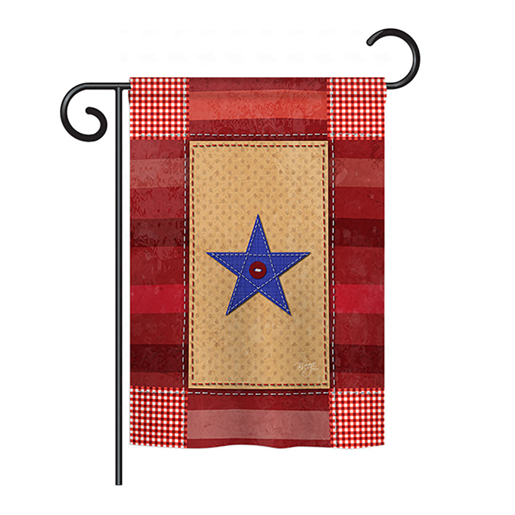 Breeze Decor One-Star Service 2-Sided Polyester House Flag | Wayfair