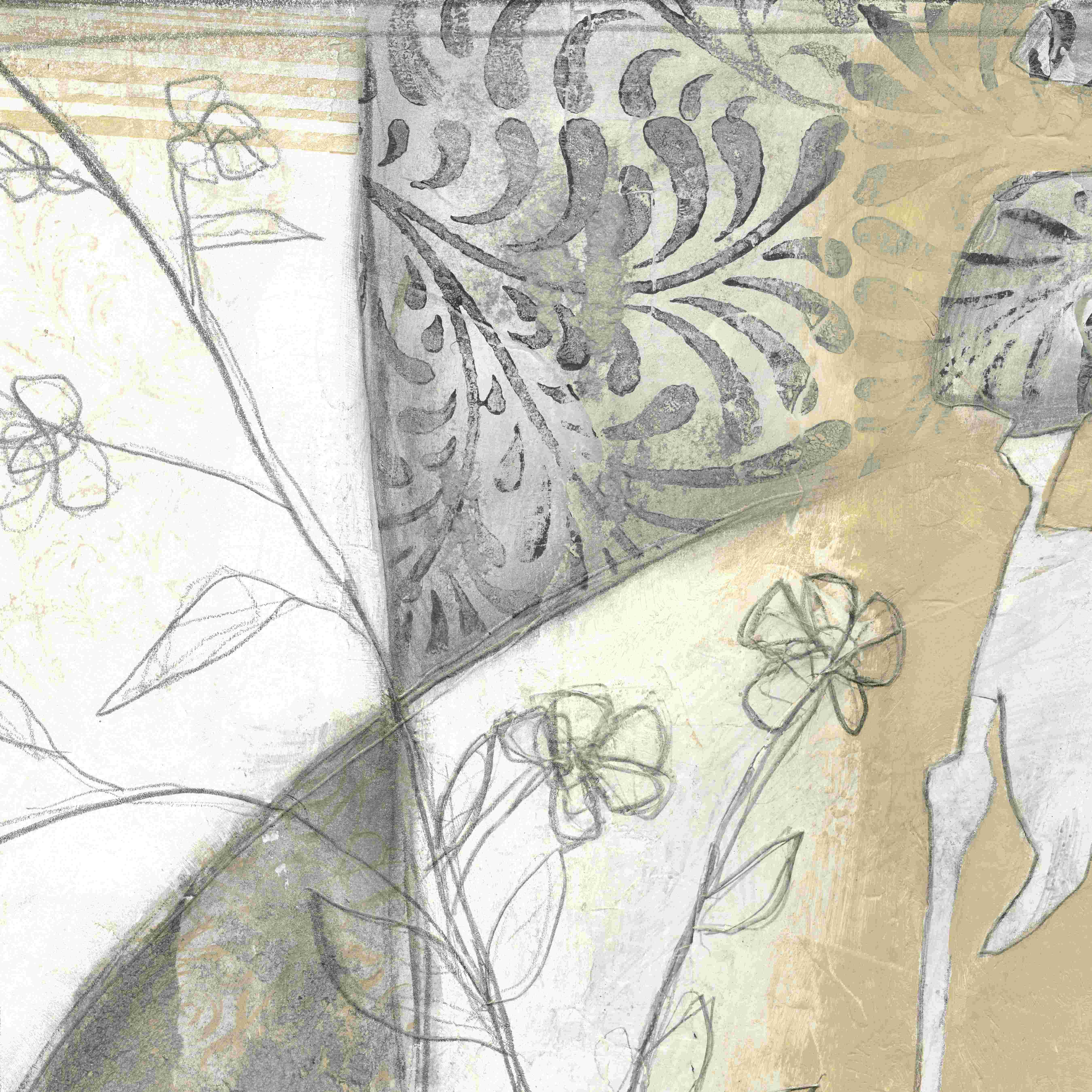 Red Barrel Studio® Neutral Garden Abstract II | Wayfair