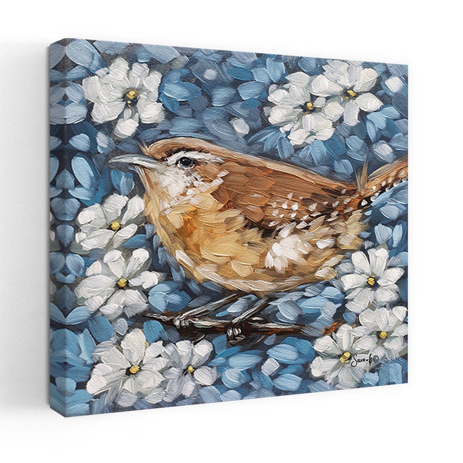 Ophelia & Co. Spring Song Contemporary Bird Spring Tree Art - Wayfair ...