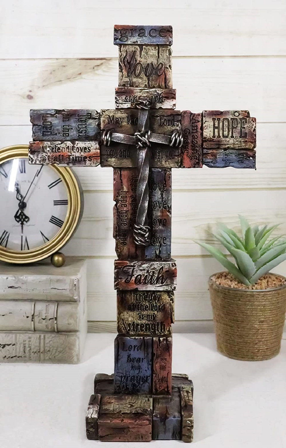 Trinx Rustic Western Christian Holy Bible Scripture Inspirational Words ...