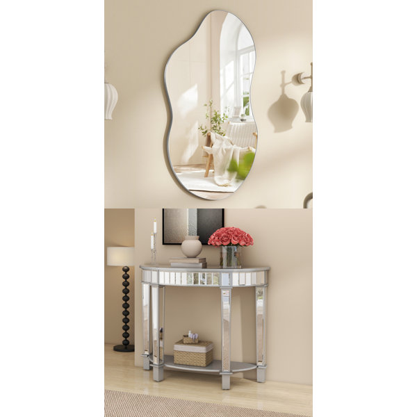 Everly Quinn Console Table Mirror Set & Reviews | Wayfair