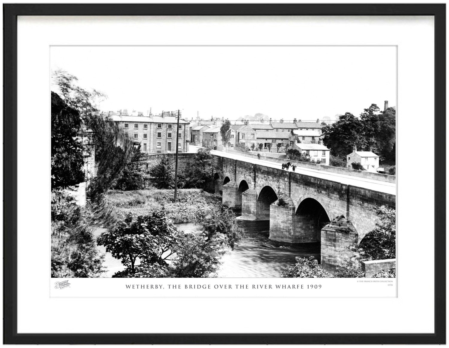 The Francis Frith Collection 'Wetherby, the Bridge over the River ...