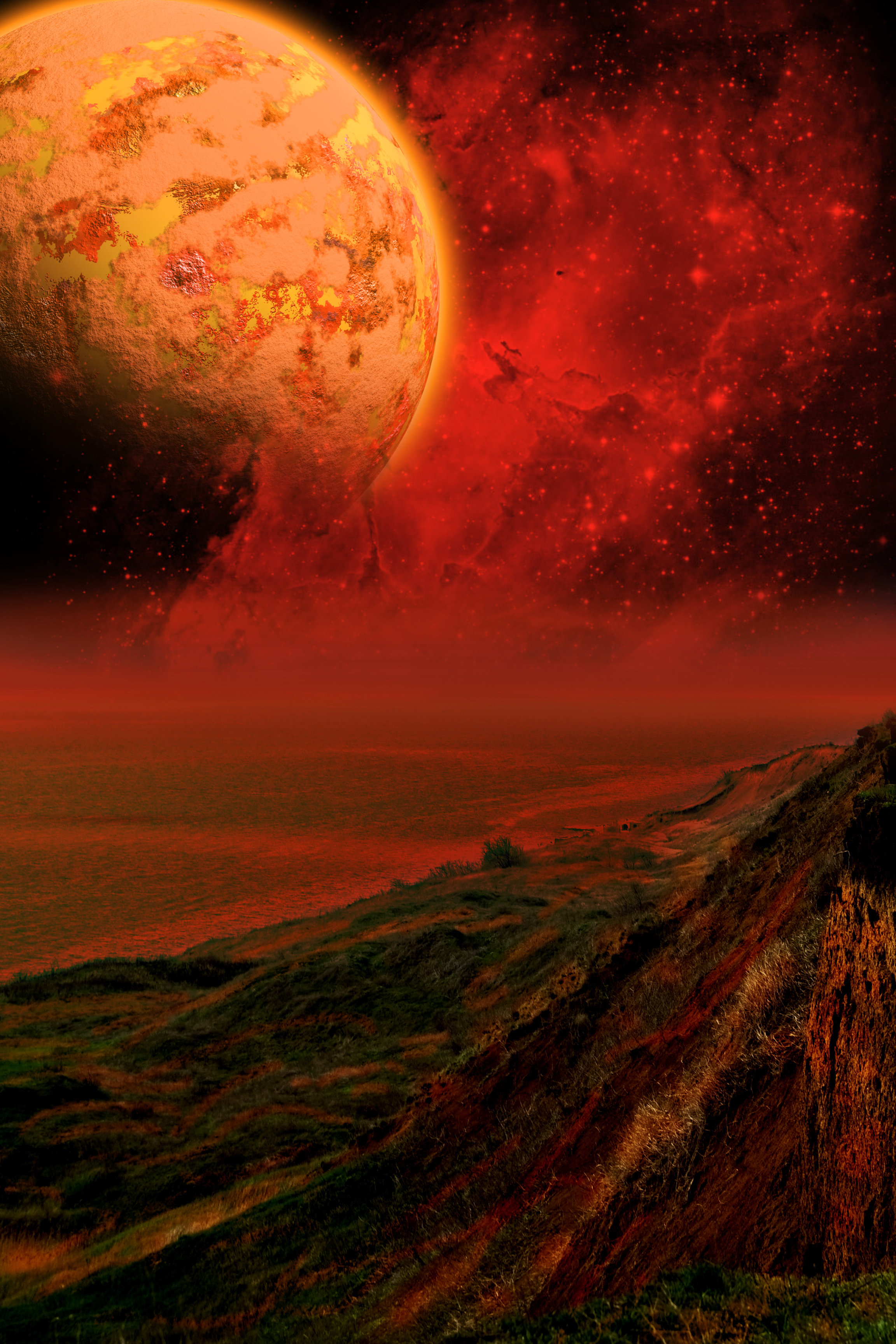 Latitude Run Martian Chronicles by Sazonoff - Wrapped Canvas Photograph ...