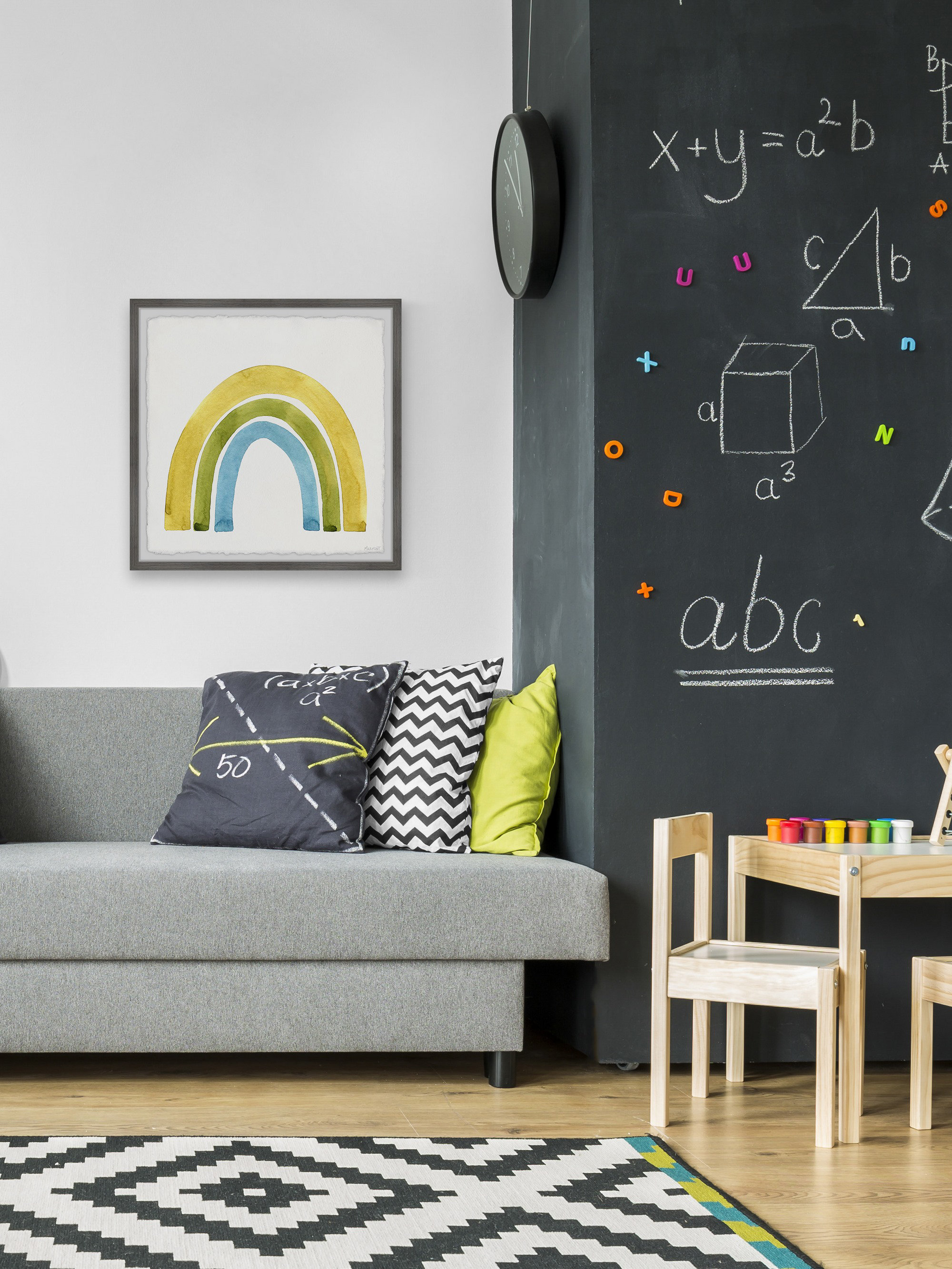 Isabelle & Max™ 'Count Your Rainbows' Framed Print - Wayfair Canada