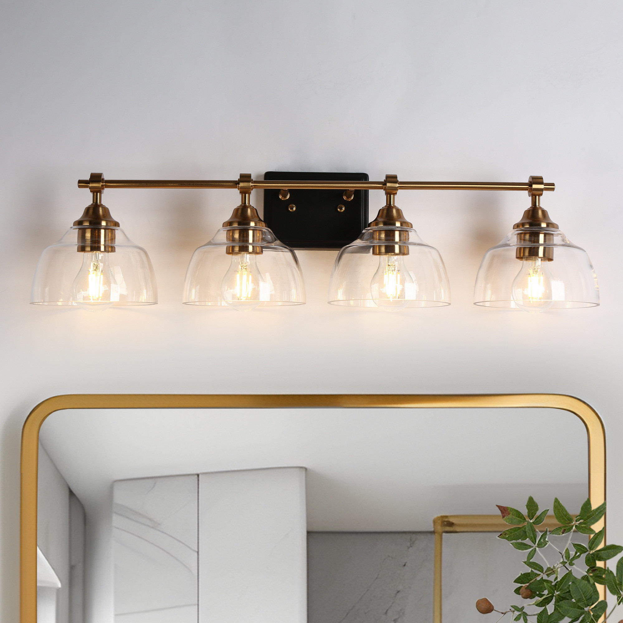 17 Stories Escarment 4 - Light Dimmable Vanity Light - Wayfair Canada