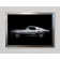 Bright Star Mustang Fastback Side Profile - Single Picture Frame Print ...