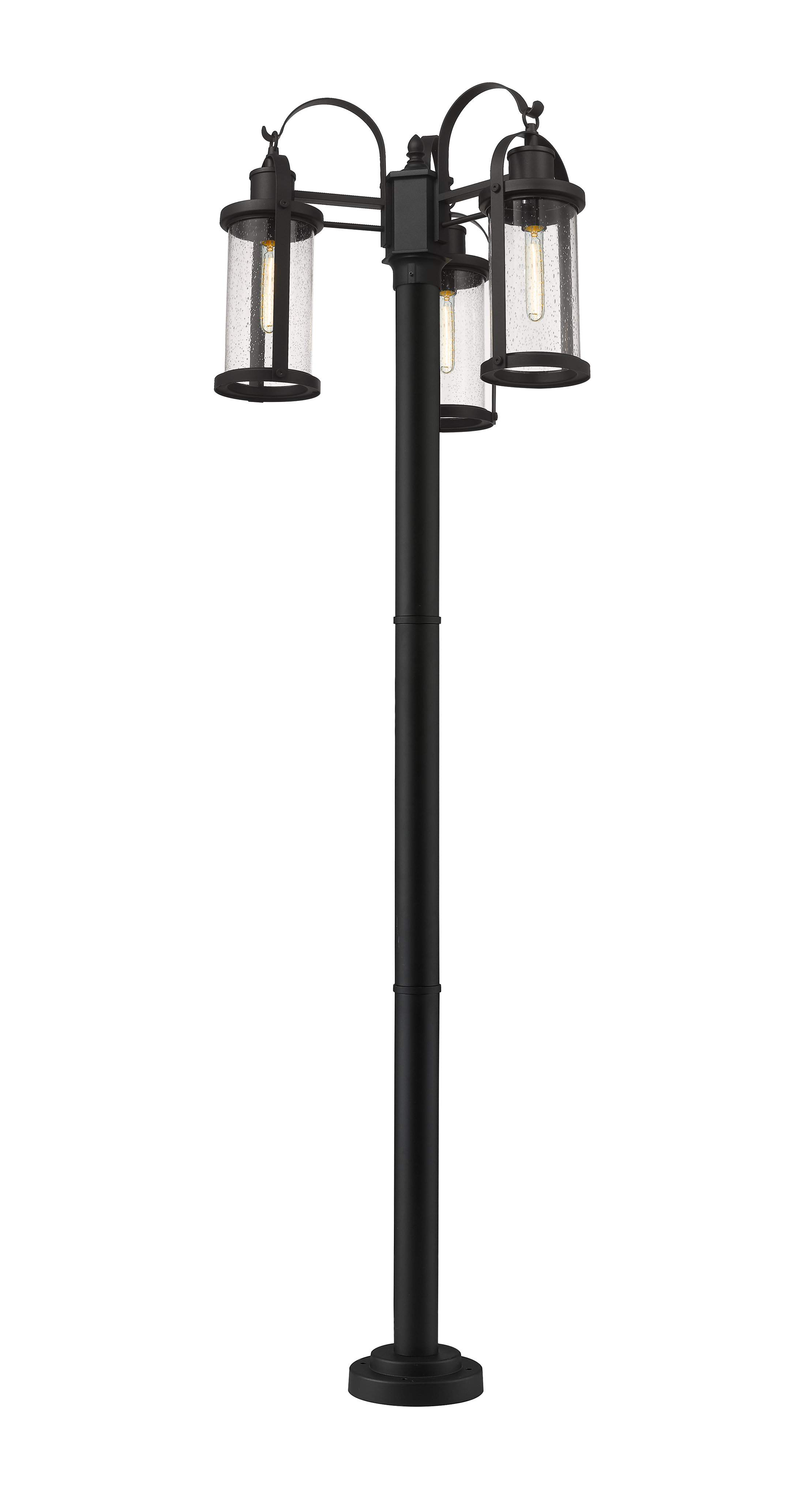 Williston Forge Vierra 3-Light 94.25" Lamp Post | Wayfair