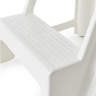 Gracious Living Extra Safe Nonslip Rubber 2 Step Home Step Stool, White ...