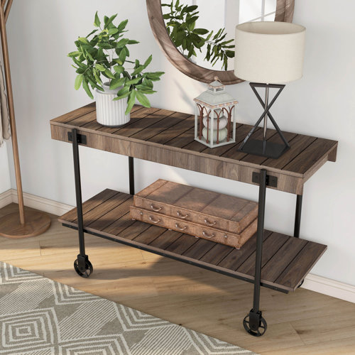 Console Tables with Casters | Wayfair
