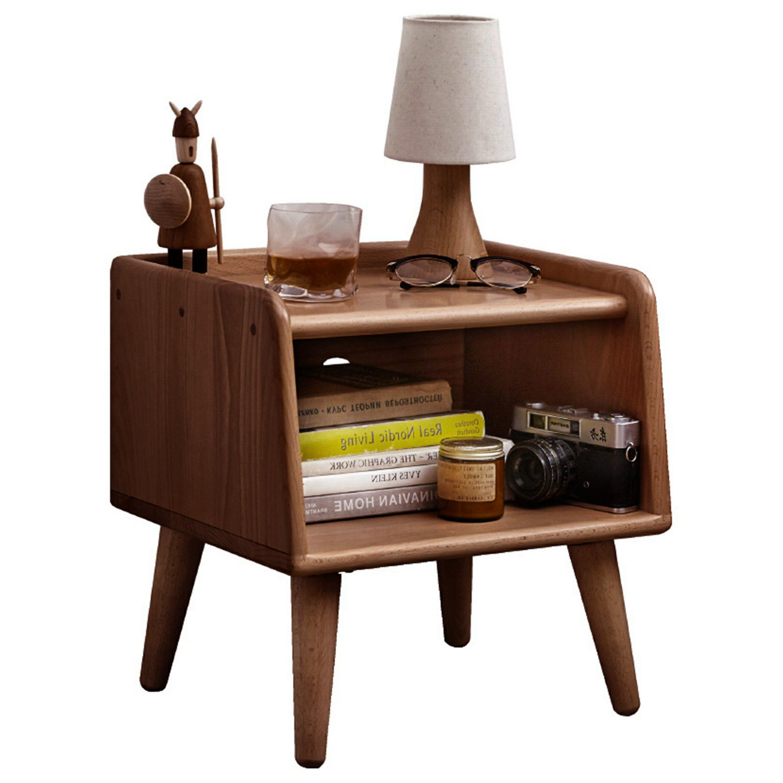 George Oliver Modern Simple Design Bedside Table | Wayfair