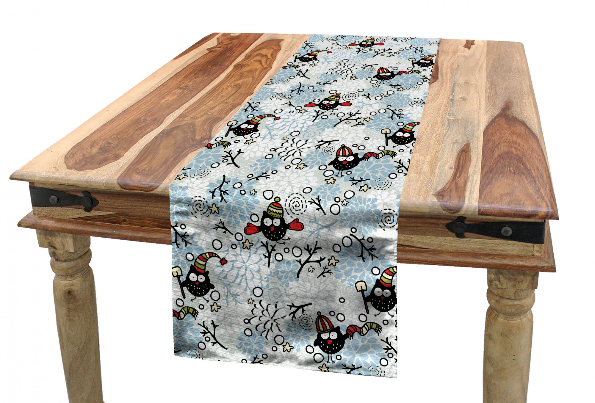 East Urban Home Owls Table Runner | Wayfair