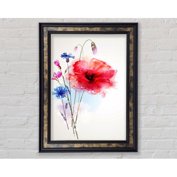 Rosalind Wheeler Poppy Magic - Single Picture Frame Art Prints ...