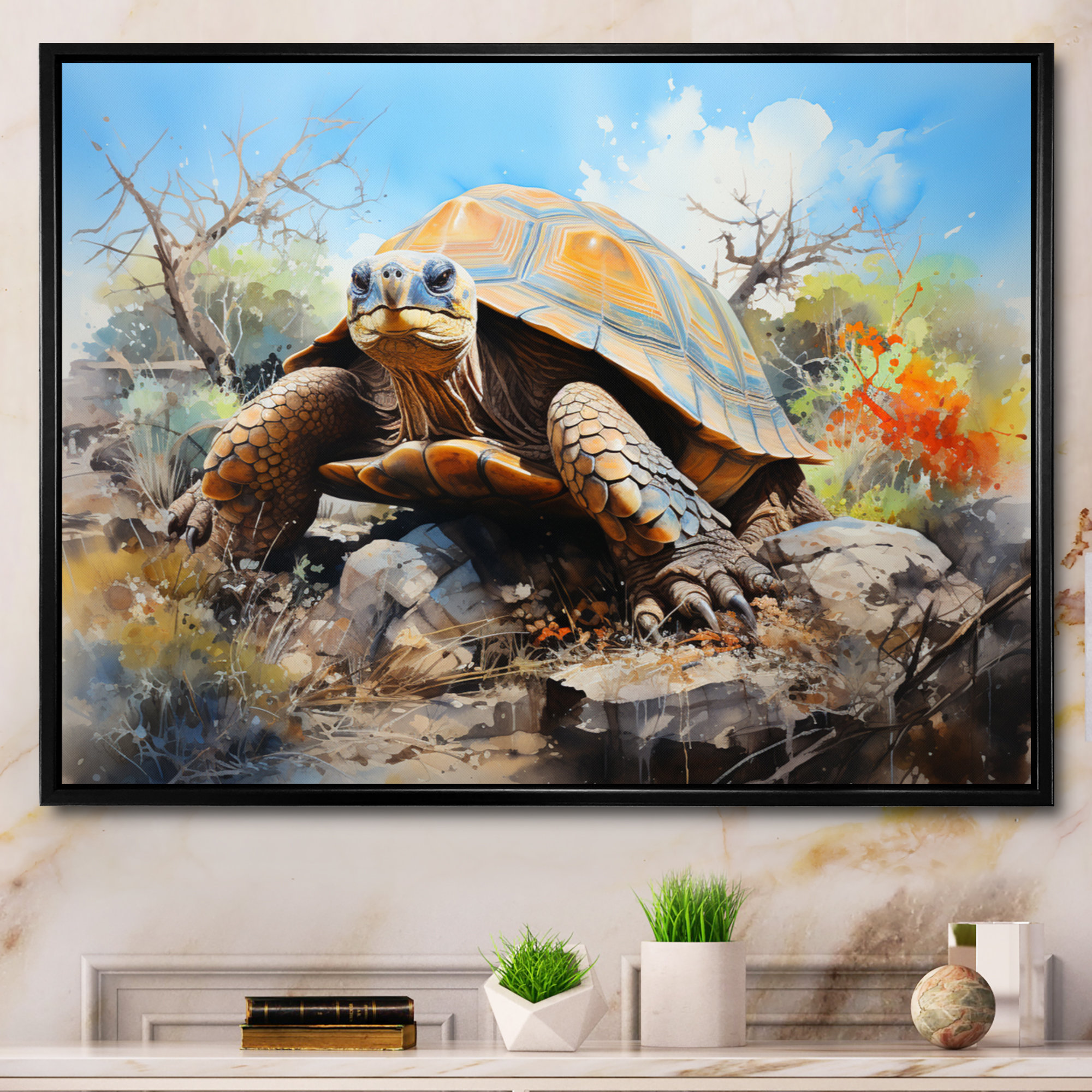 Bayou Breeze Turtle On Land I - Animals Wall Decor - Wayfair Canada