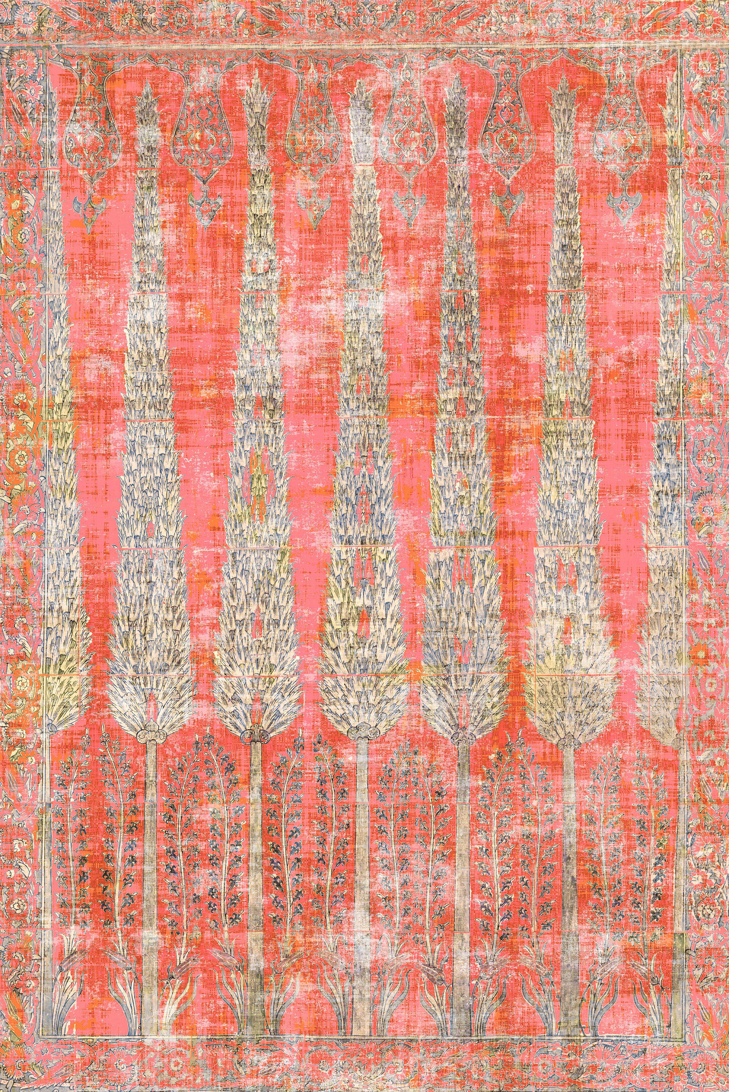 Nicolette Mayer Topkapi Garden Mungai Palace Acrylic Single Wall Art ...