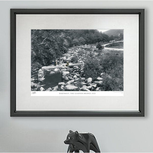 The Francis Frith Collection Dartmeet, The Clapper Bridge 1925 - Single ...