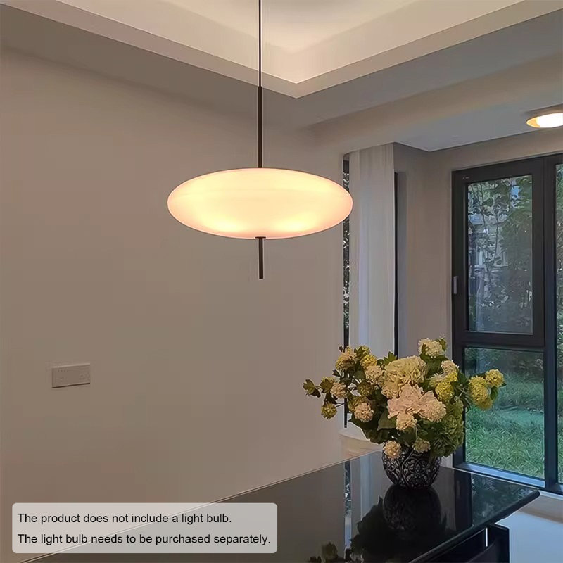 Hokku Designs 19.69" Creative White Acrylic Pendant Light | Wayfair