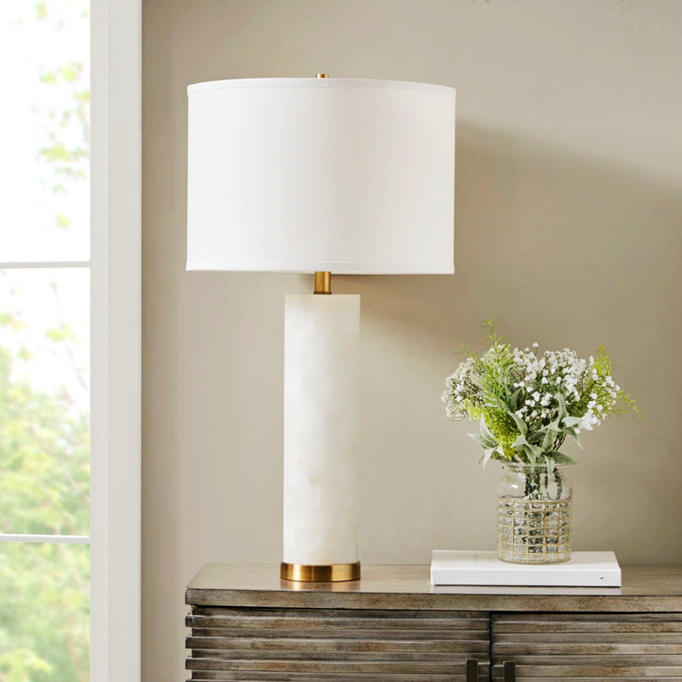 Amer Thyst Alabaster Table Lamp - Wayfair Canada