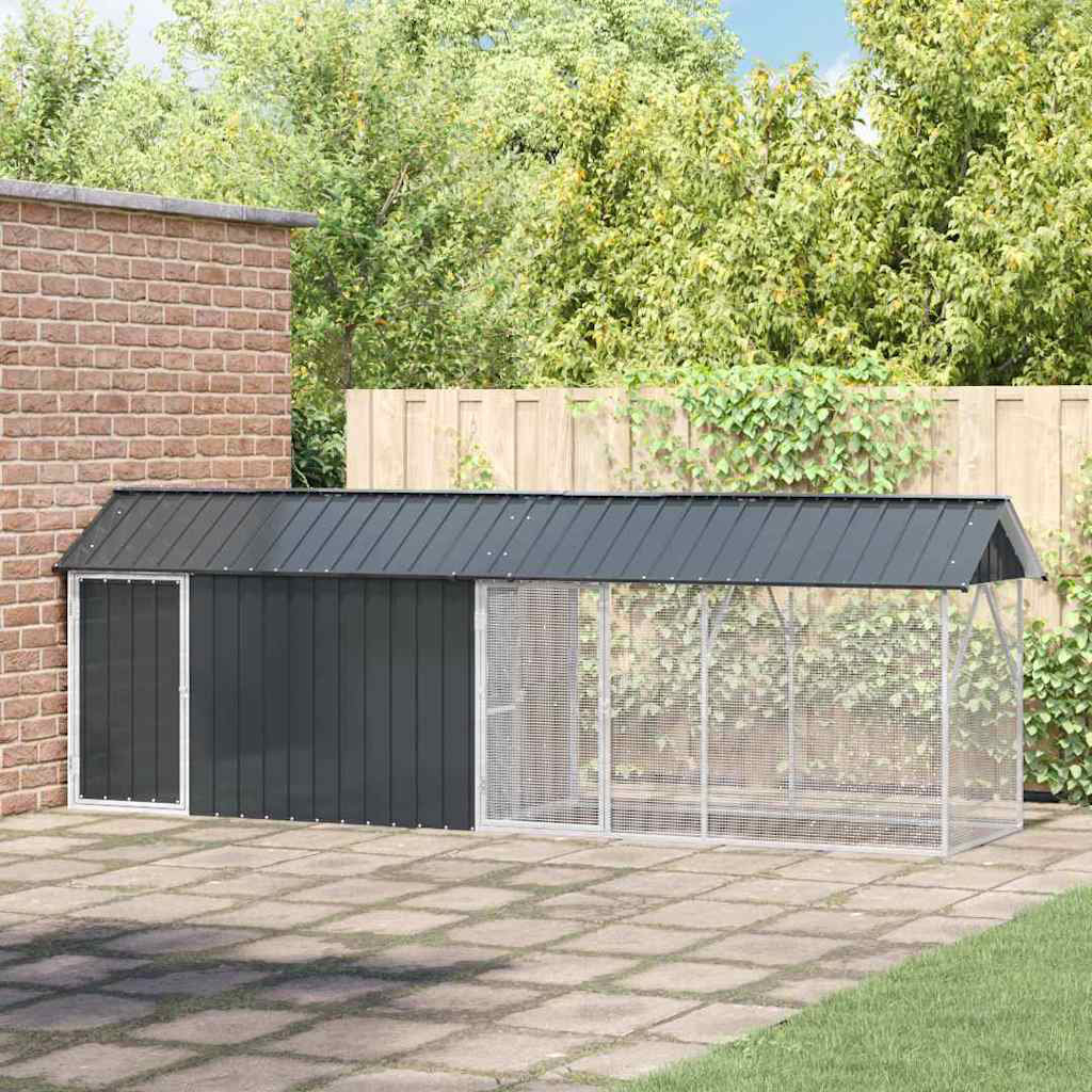 Orren Ellis Bird Cage Anthracite 630 X 103 X 142 Cm Galvanized Steel ...