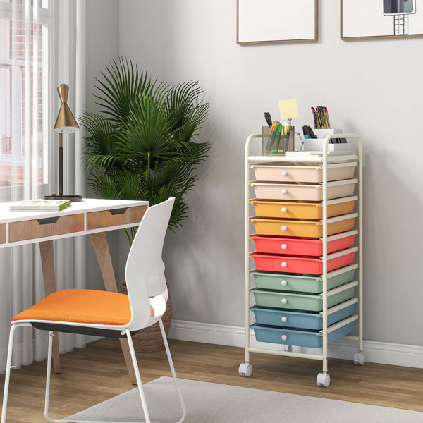 Rebrilliant Meini 10 Drawer Storage Drawer - Wayfair Canada