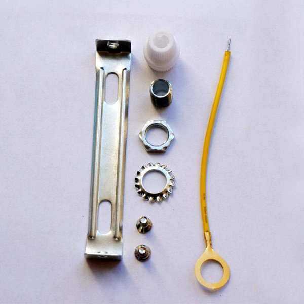 LEDSone Single Outlet Ceiling Rose 100Mm Metal Ceiling Rose With Cord ...