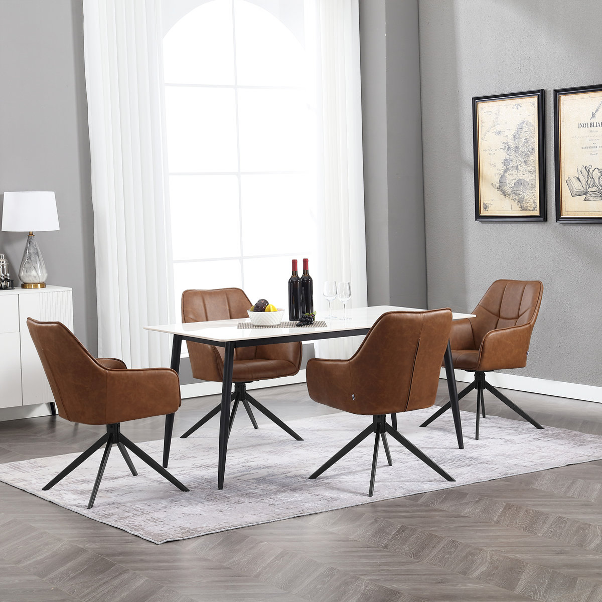 George Oliver Valmont Upholstered Dining Chair | Wayfair.co.uk